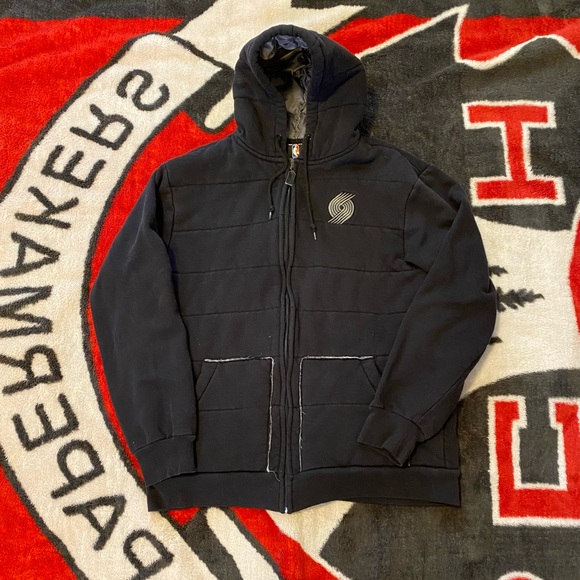 Unk | Jackets & Coats | Mens Black Trail Blazers Jacket | Poshmark